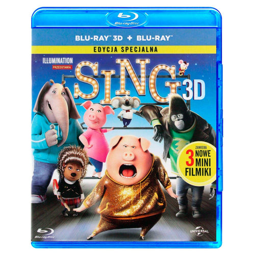 Sing 3D + 2D (2 Blu-ray) – Bluraymania